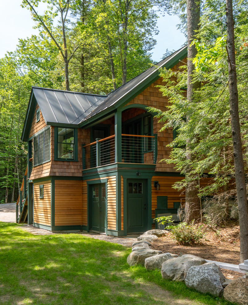 New Hampshire Lake House - Craftsman - Exterior - Boston - by Cummings ...