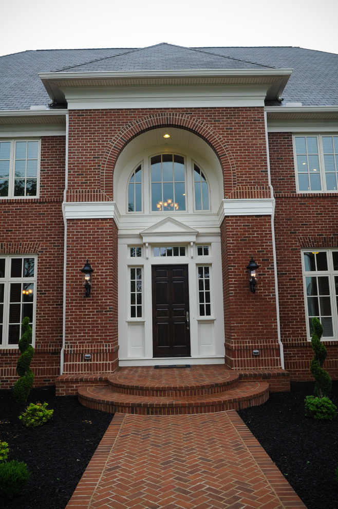 New Home - Colonial Style Estate - Classique - Façade - Philadelphie ...