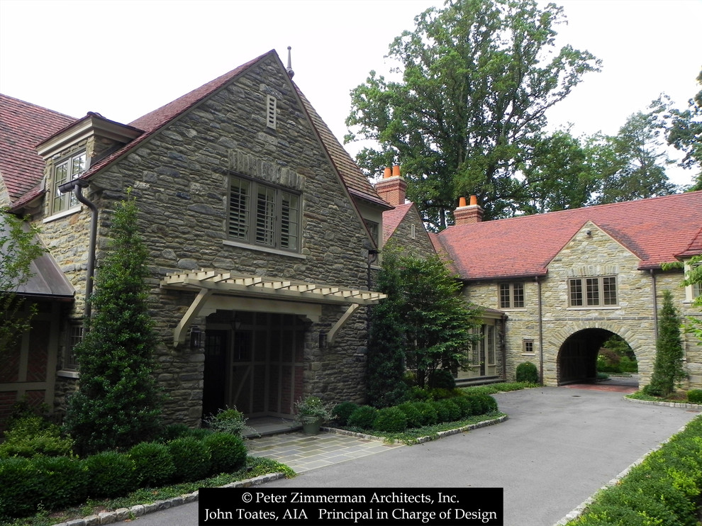 New, Main Line, English Estate House - Haverford, PA - Traditional ...