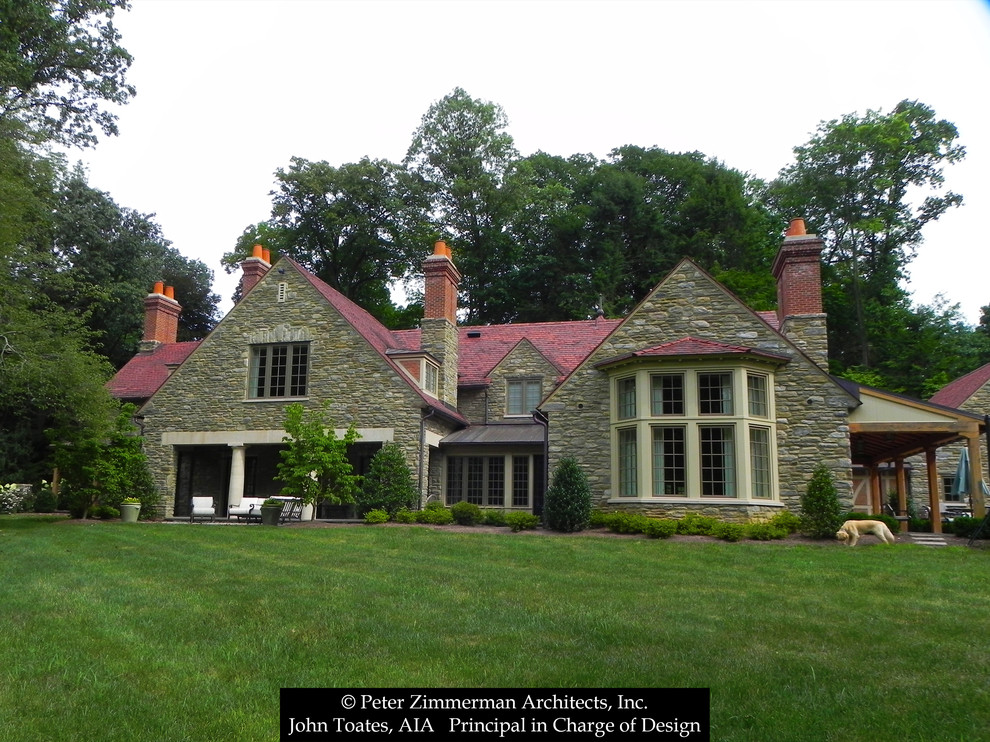 New, Main Line, English Estate House - Haverford, PA - Traditional ...
