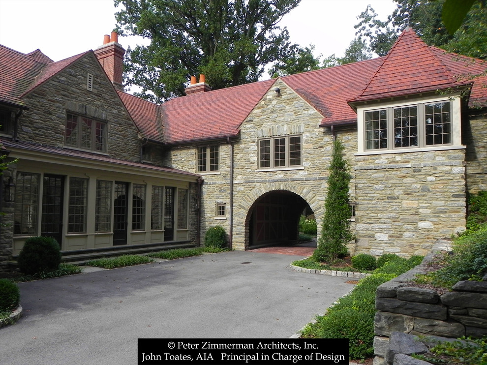New, Main Line, English Estate House - Haverford, PA - Traditional ...