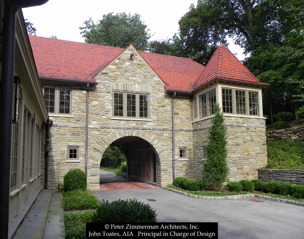 New, Main Line, English Estate House - Haverford, PA - Traditional ...