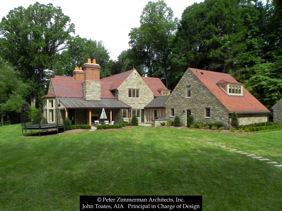 New, Main Line, English Estate House - Haverford, PA - Traditional ...