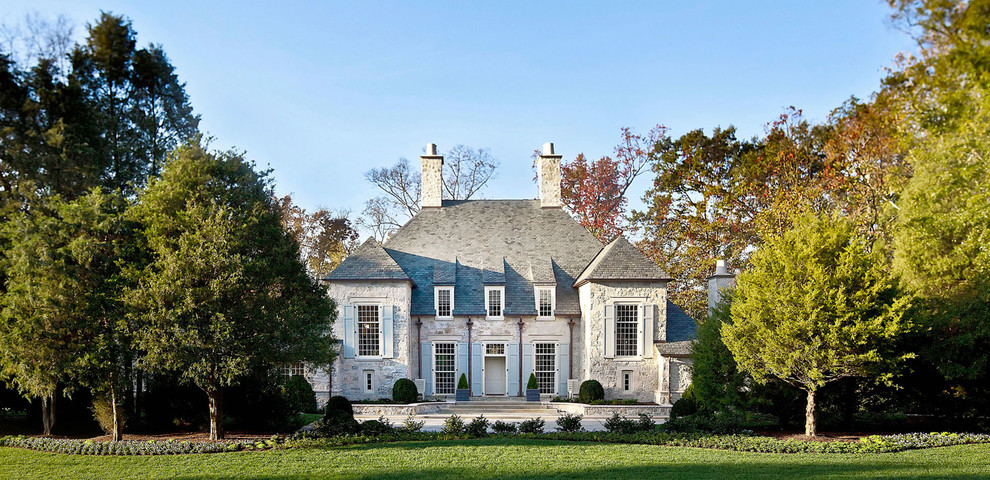 New Manor Residence - Traditional - Exterior - Charlotte - by Whitlock ...