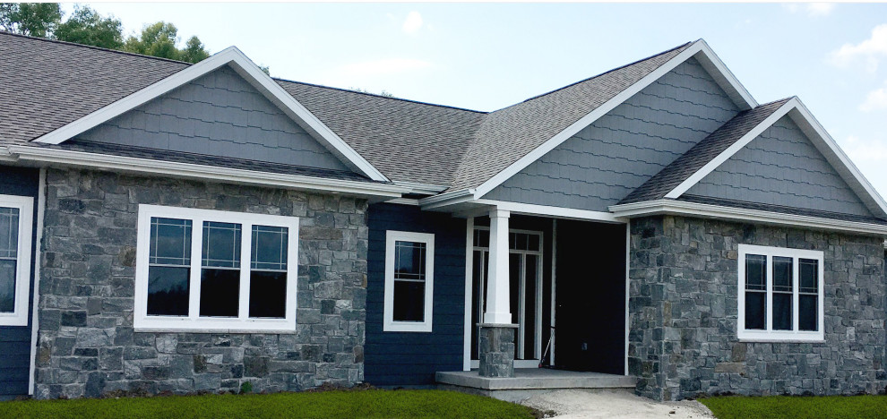 NEW* Mountain Hardscaping Peru Ash Grey Square & Rectangle Thin Stone ...