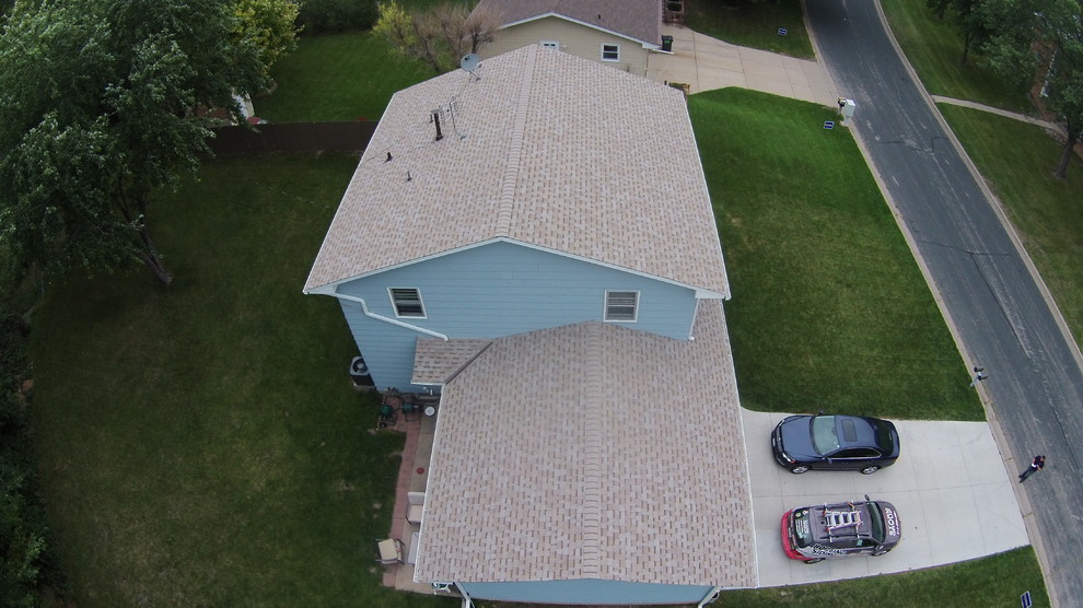 New Owens Corning "Amber" color asphalt shingle roof. - Modern ...
