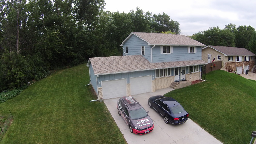 New Owens Corning "Amber" color asphalt shingle roof. - Modern ...