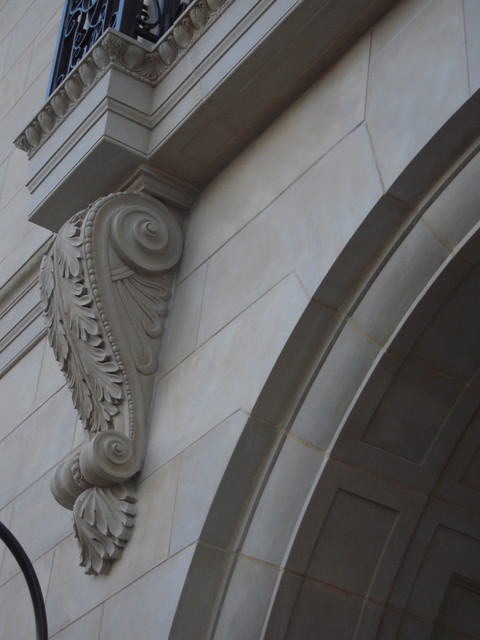 New Pearl Limestone Veneer, Egg&Dart, Corbels, Dentils - Traditional ...