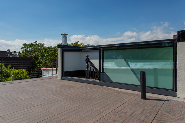 New York's First Rooftop Skybox - Transitional - Exterior - New York ...
