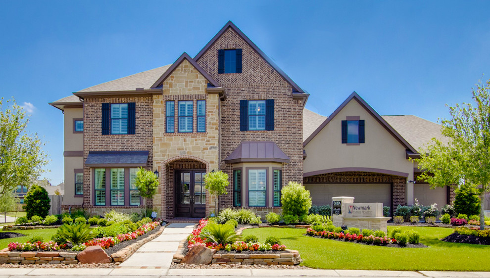 Newmark Homes - Barcelona Plan - Traditional - Exterior - Houston - by ...