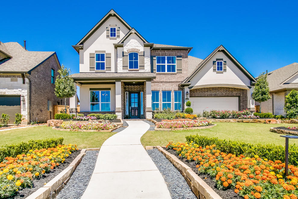 Newmark Homes - Elevation - Traditional - Exterior - Houston - by Newmark Homes | Houzz