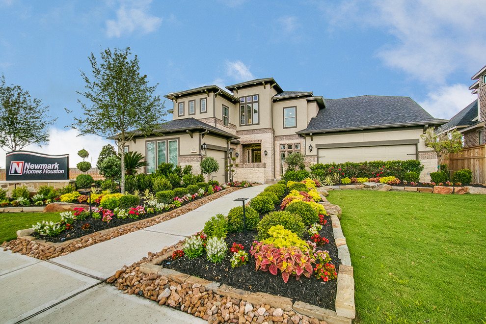 Newmark Homes - Elevation - Modern - Exterior - Houston - by Newmark ...