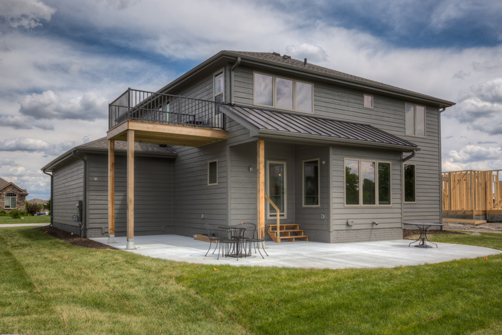 Newport w/ loft area & deck off master - House Exterior - Omaha - by ...
