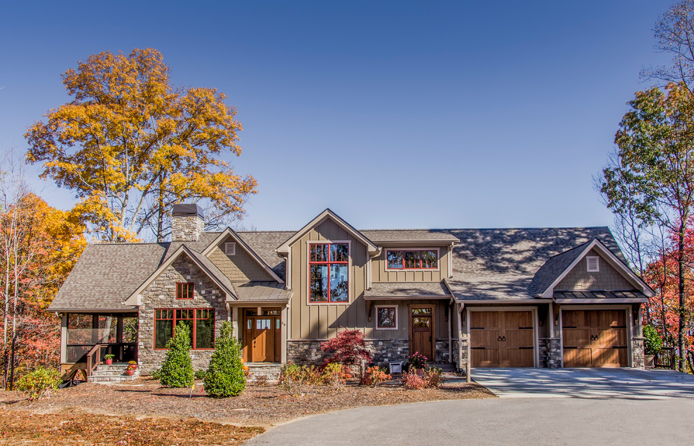 North Asheville Custom Home - Rustic - House Exterior - Other - by ...
