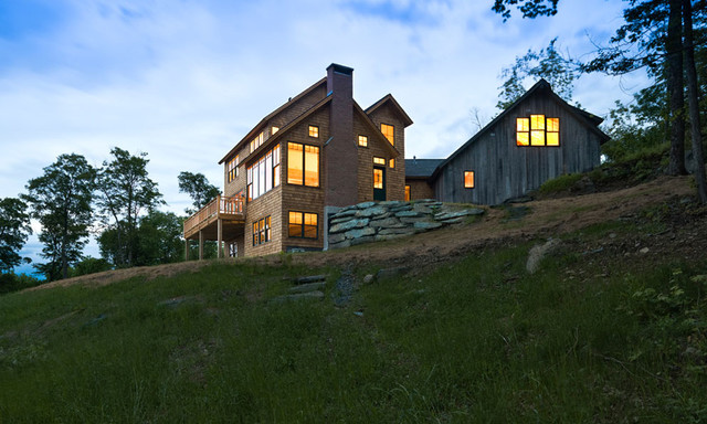 North Hill House - Rustic - Exterior - Burlington - by Tektonika Studio ...