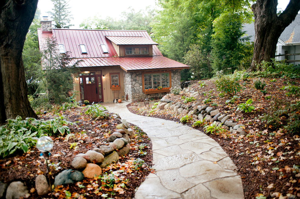 North Lake Cottage - Rustic - Exterior - Detroit - by Riemco Design ...