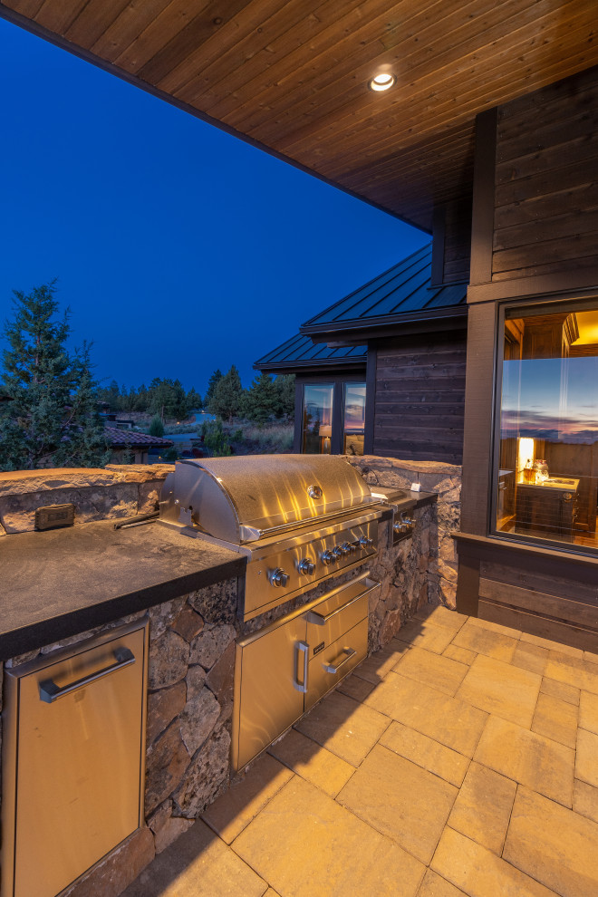 North Rim, Rustic Mountain Lodge, Custom Home - Rustic - Exterior ...