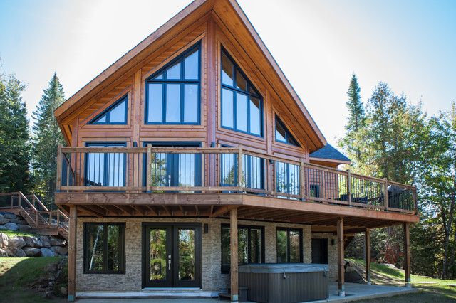Northcliff Timber Block Log Homes