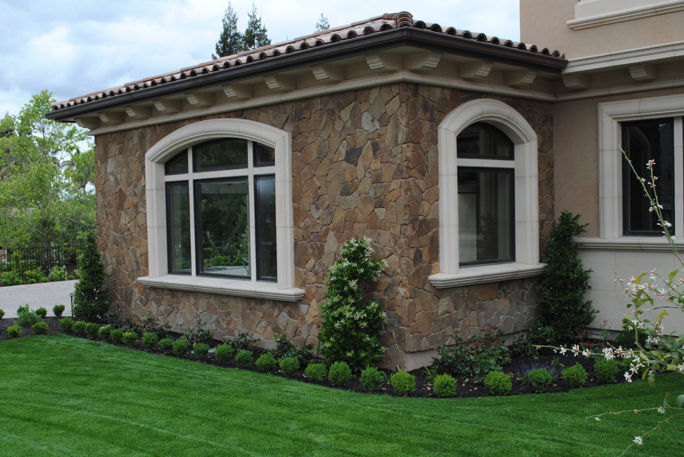 Northern California Porter Rock Fieldstone - Mediterranean - Exterior ...