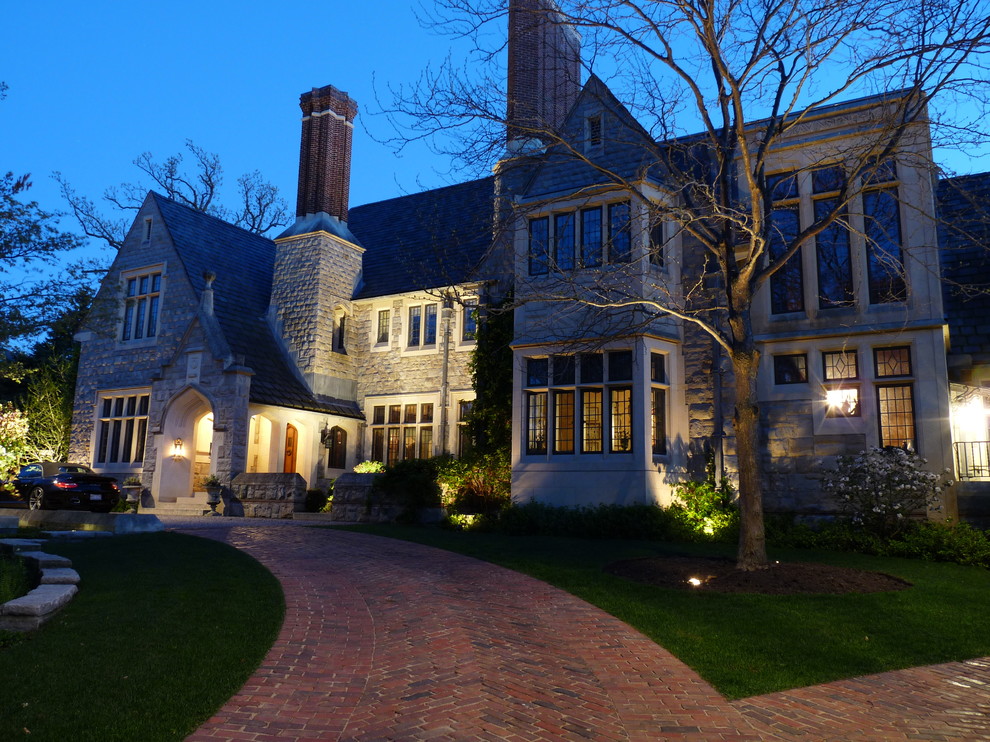 Northshore Estate - Traditional - Exterior - Chicago - by Lightscape, Inc. | Houzz