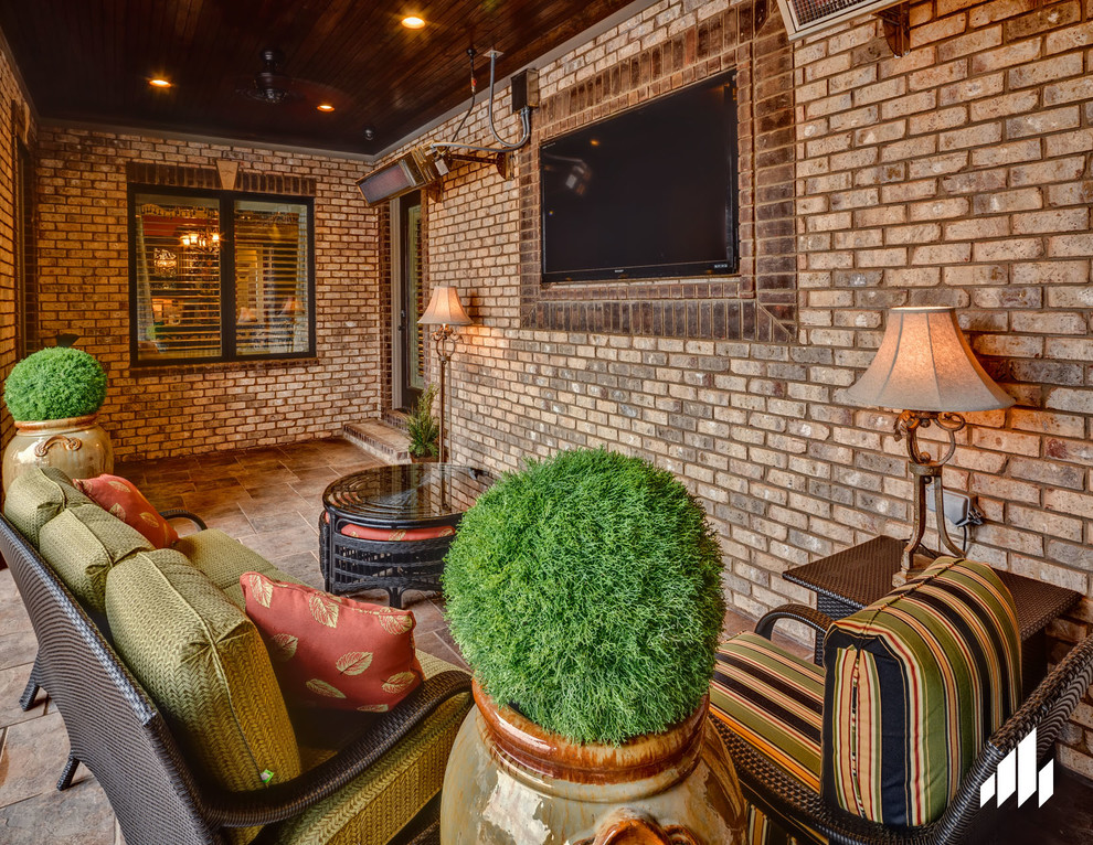 Nottingham Tudor Brick Home featuring Millstone Accents - Tennessee ...