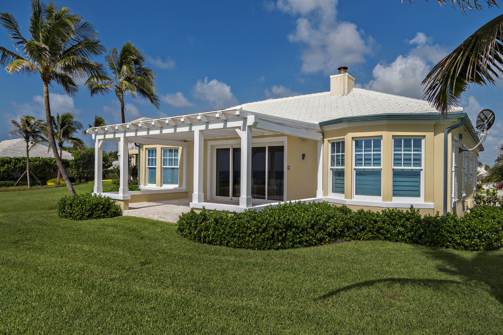 Oceanfront dream cottage - Beach Style - Exterior - Miami - by Keating ...