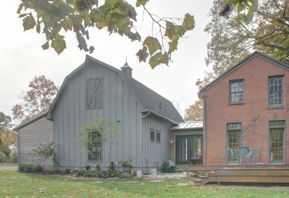 Old Farmhouse Addition - Farmhouse - Exterior - Columbus - by Richard ...