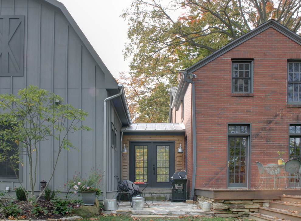 Old Farmhouse Addition - Farmhouse - Exterior - Columbus - by Richard ...