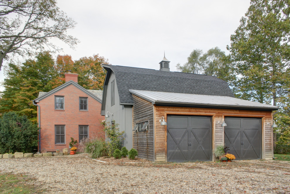 Old Farmhouse Addition - Farmhouse - Exterior - Columbus - by Richard ...