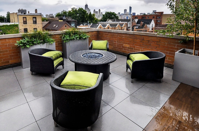 Old Town Modular Dining and Lounge Decks - Traditional - Exterior ...