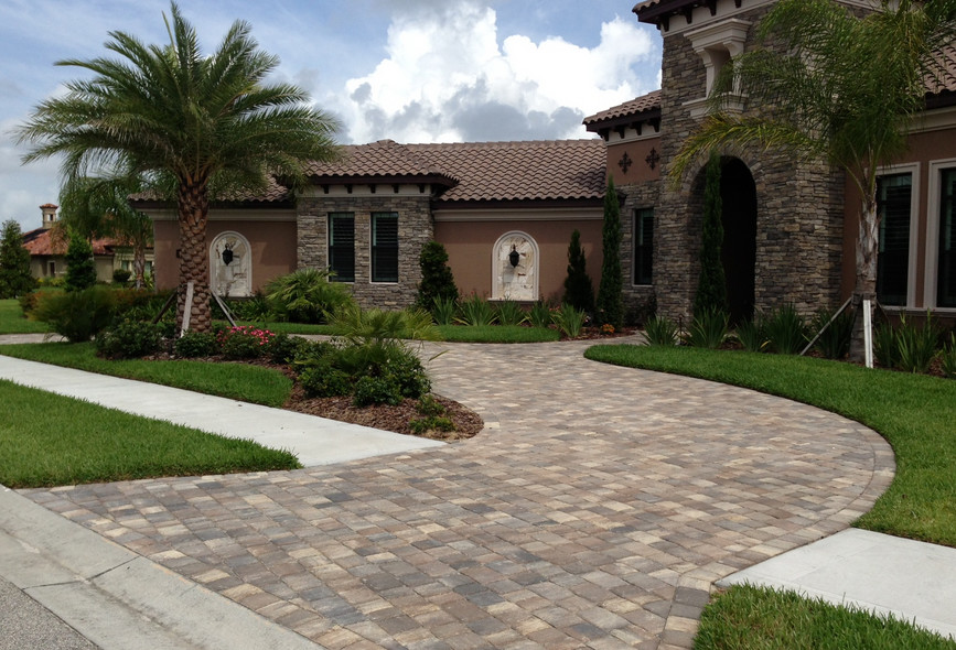 Old Towne Shape Pavers - Traditional - Exterior - Orlando - by Direct ...
