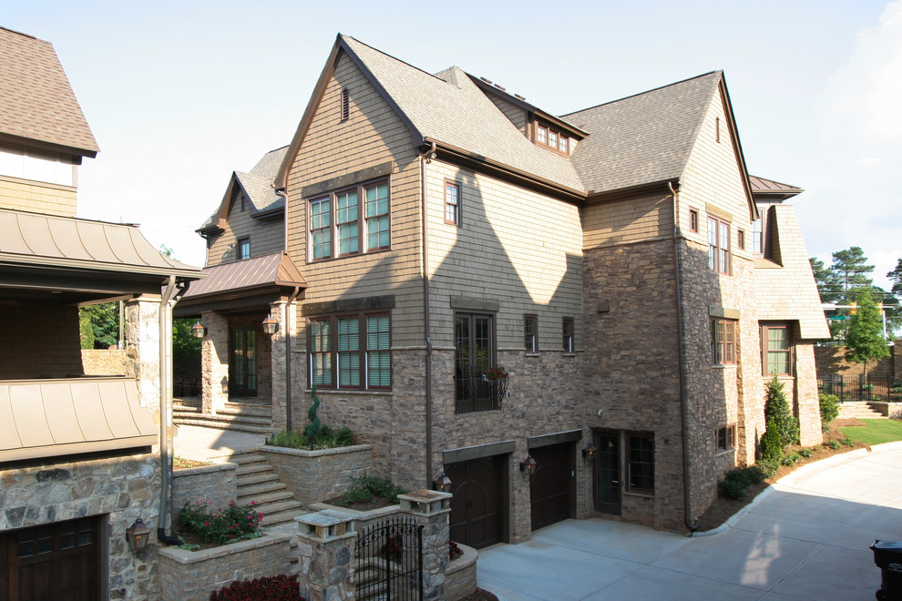 Old World Home - Traditional - Exterior - Atlanta - by Norwood ...