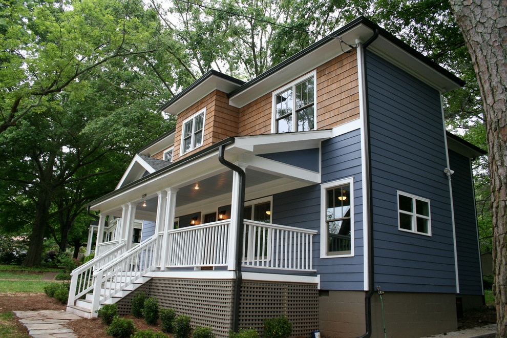 Oldfield Renovation & Addition - Traditional - House Exterior - Atlanta ...