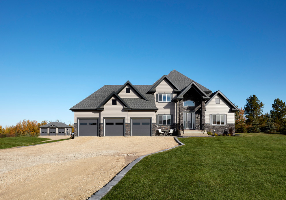 One and Half Storey - Arts & Crafts - House Exterior - Edmonton - by ...