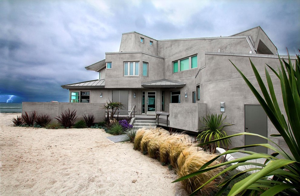 Orange County Beach House - Contemporary - Exterior - Orange County | Houzz