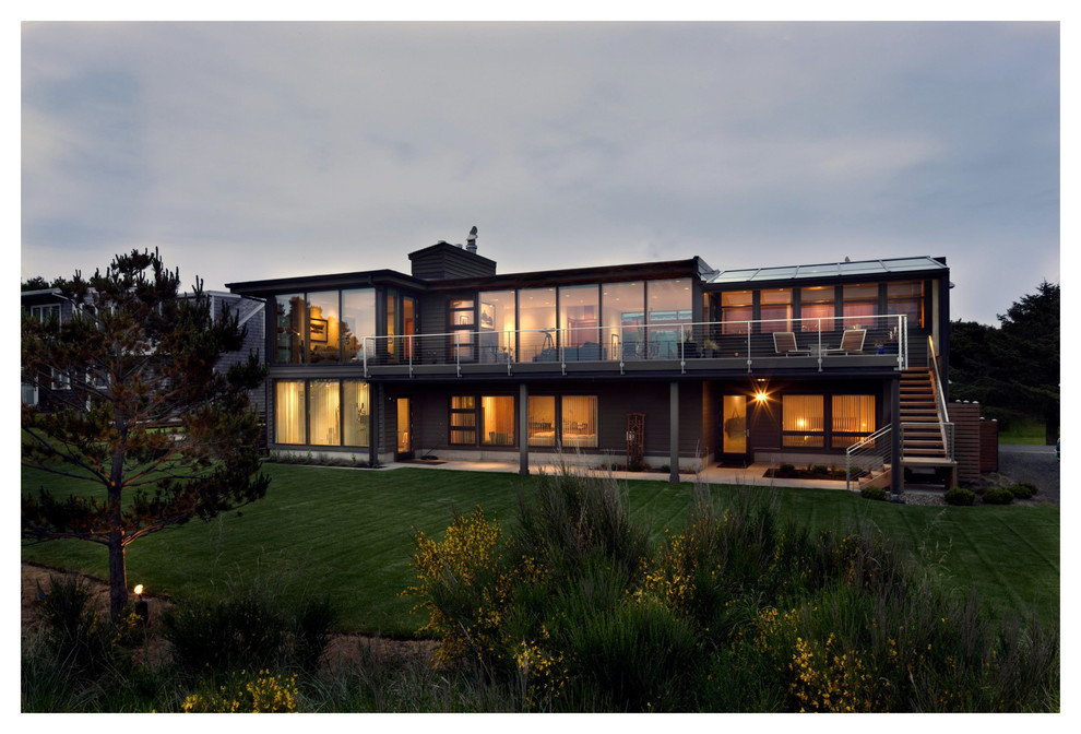 Oregon Coast Beach House - Contemporary - Exterior - Portland - by ...