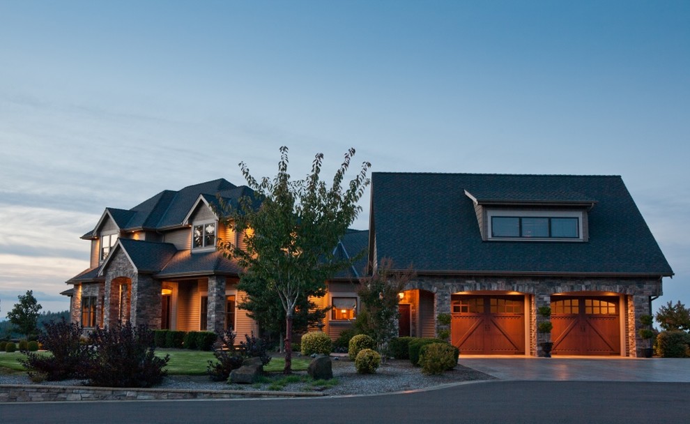 Oregon Exterior Lighting Project - Traditional - Exterior - Portland ...