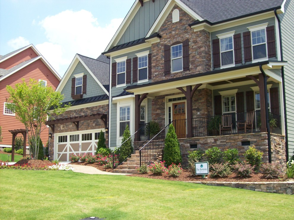 Original Timber Porch Kit - Rustic - Exterior - Raleigh - by Southern ...