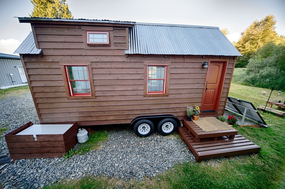 Our Tiny Tack House - Rustic - Exterior - Seattle - by The Tiny Tack ...