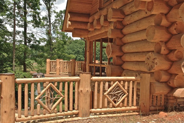 Our Work - Rustic - Exterior - Other - by Highlands Log Structures ...