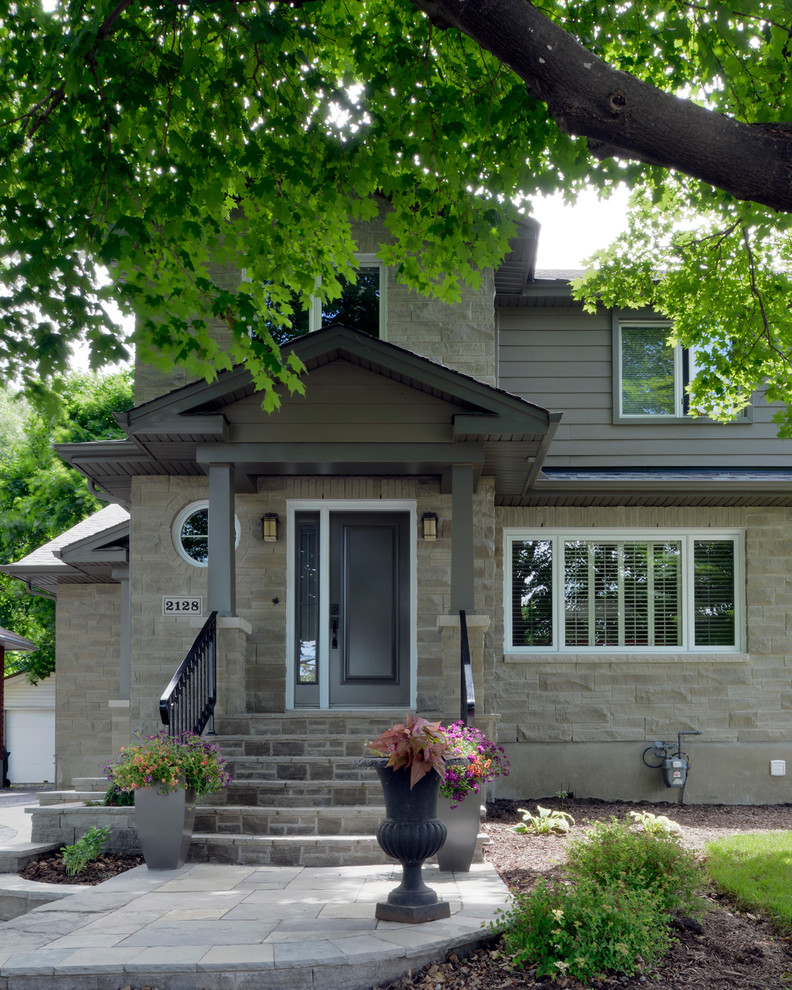 Out with the Old - Traditional - House Exterior - Ottawa - by Lagois ...