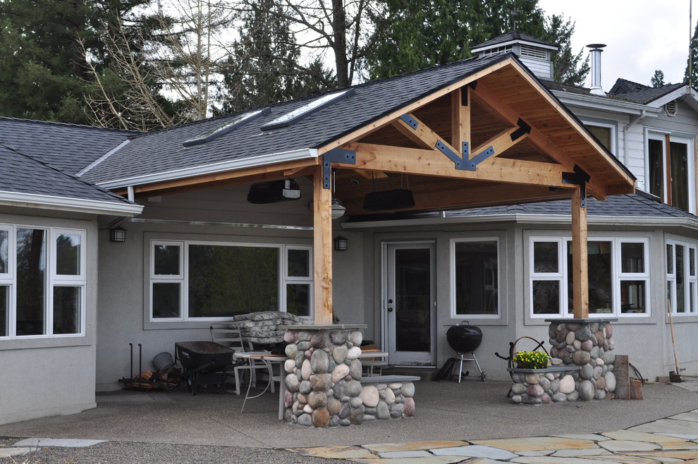 Outdoor Covered Structure Project Spotlight - Craftsman - Exterior ...