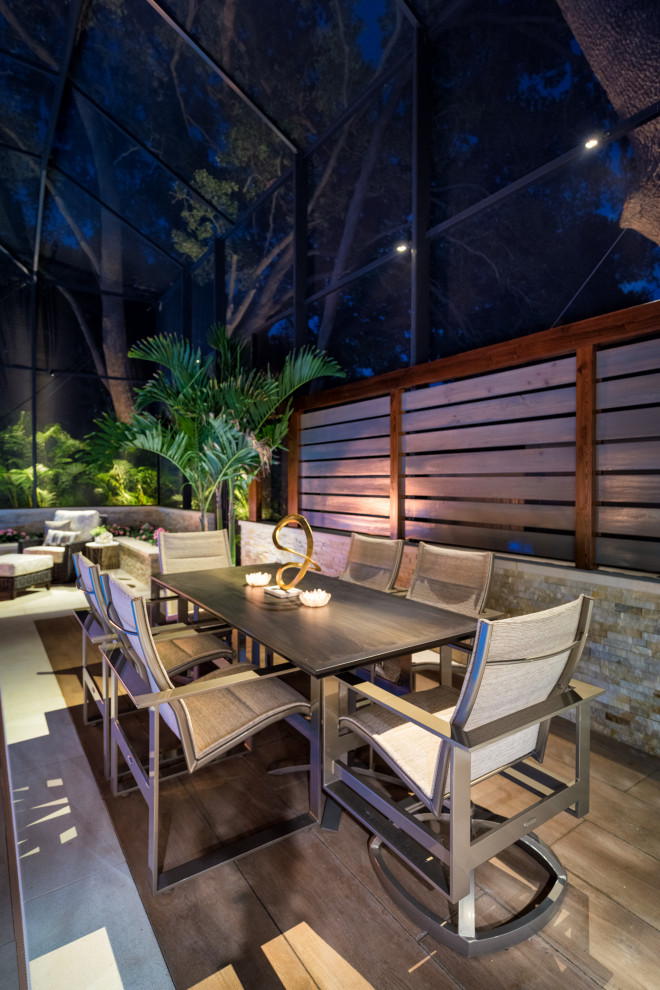 Outdoor Dining - Modern - Exterior - Tampa - by Ryan Hughes Design | Houzz