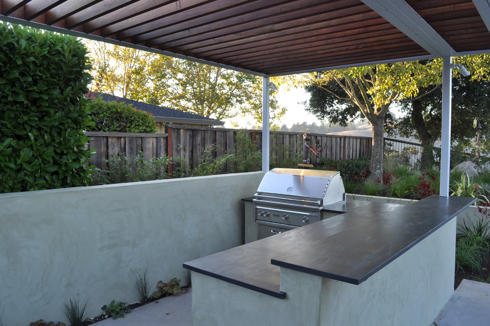 outdoor kitchen - Contemporary - Exterior - San Francisco - by Huettl ...