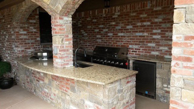 Outdoor Kitchens - Rustic - Exterior - Other - by Green Country Outdoor ...