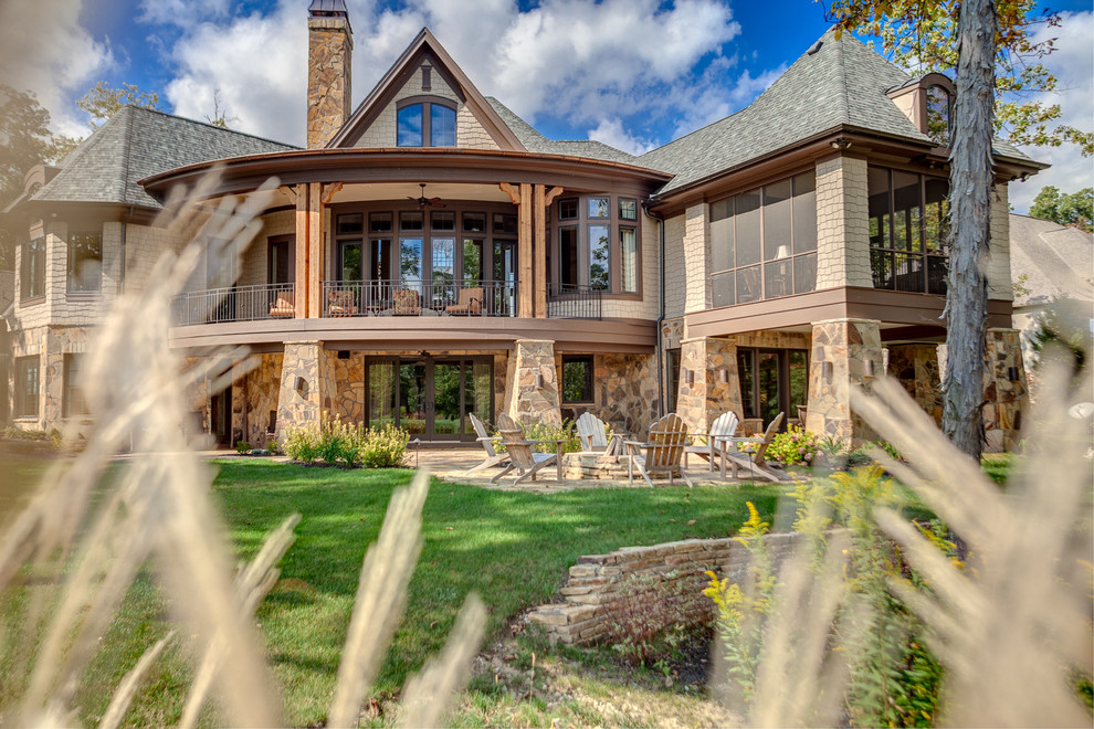 Outdoor Room with a View - Rustic - Exterior - Columbus - by Hidden ...