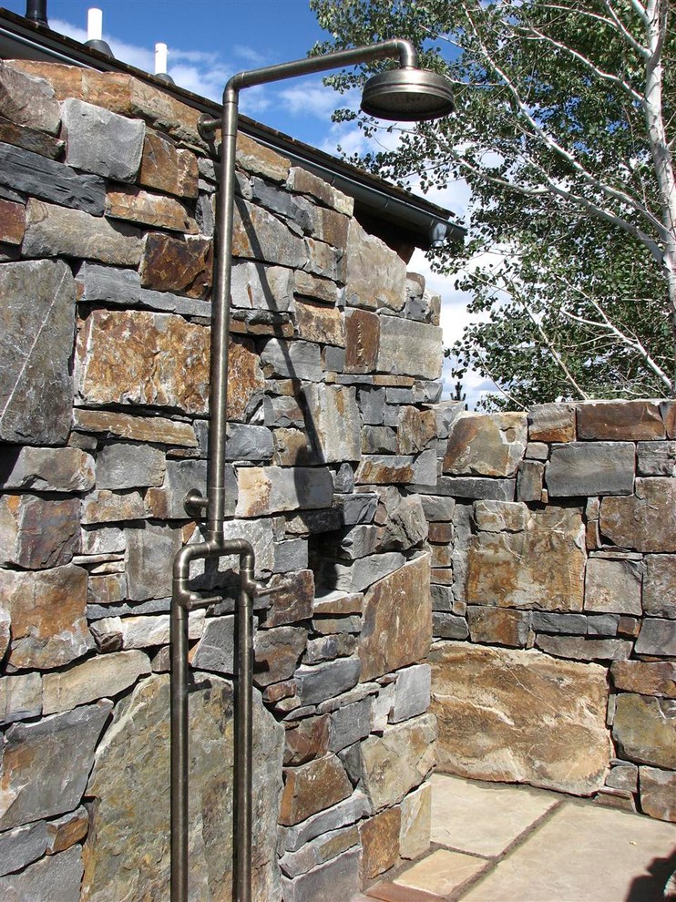Victorian Outdoor Shower
