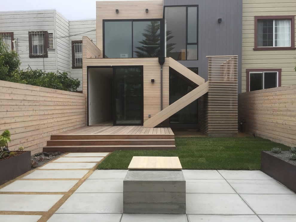 Outer Mission Backyard - Contemporary - Exterior - San Francisco - by ...