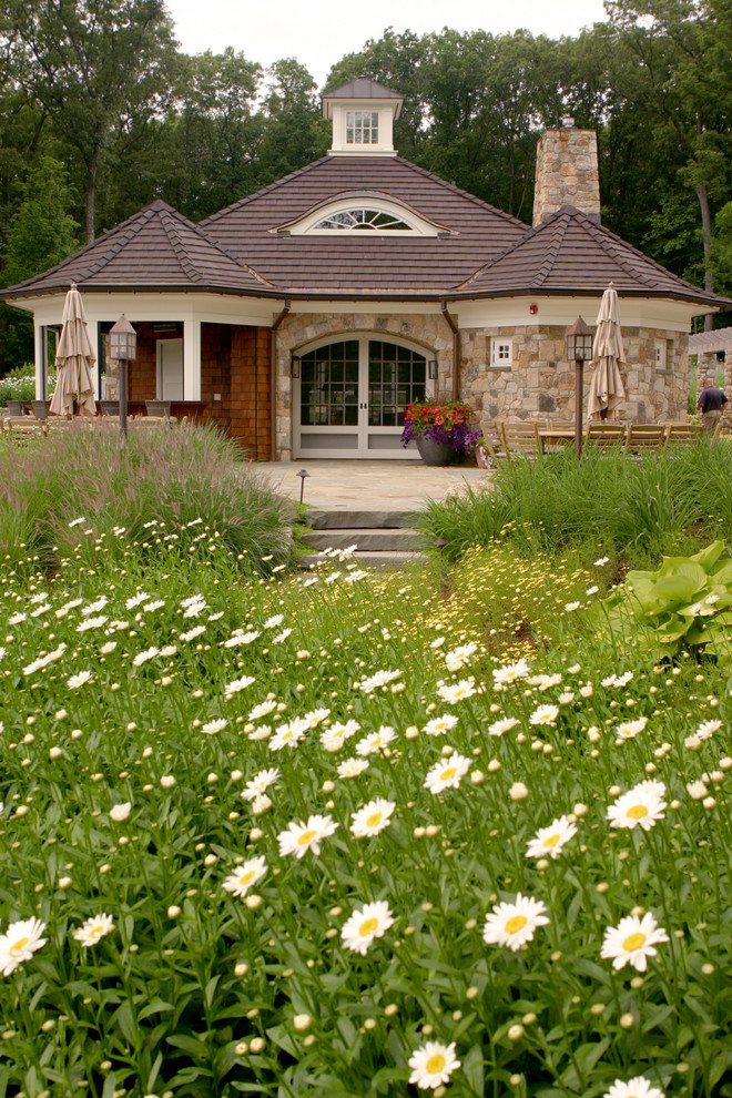 Oval Pool - Victorian - Exterior - New York - by Back to Nature Home ...