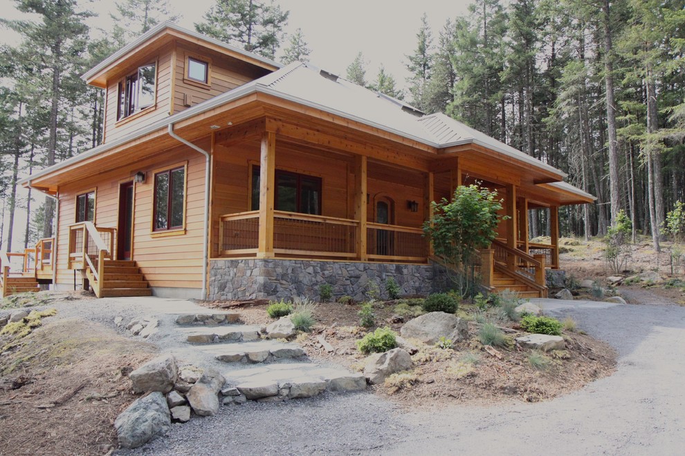 Pacific Northwest Craftsman - Rustic - Exterior - Seattle - by The ...